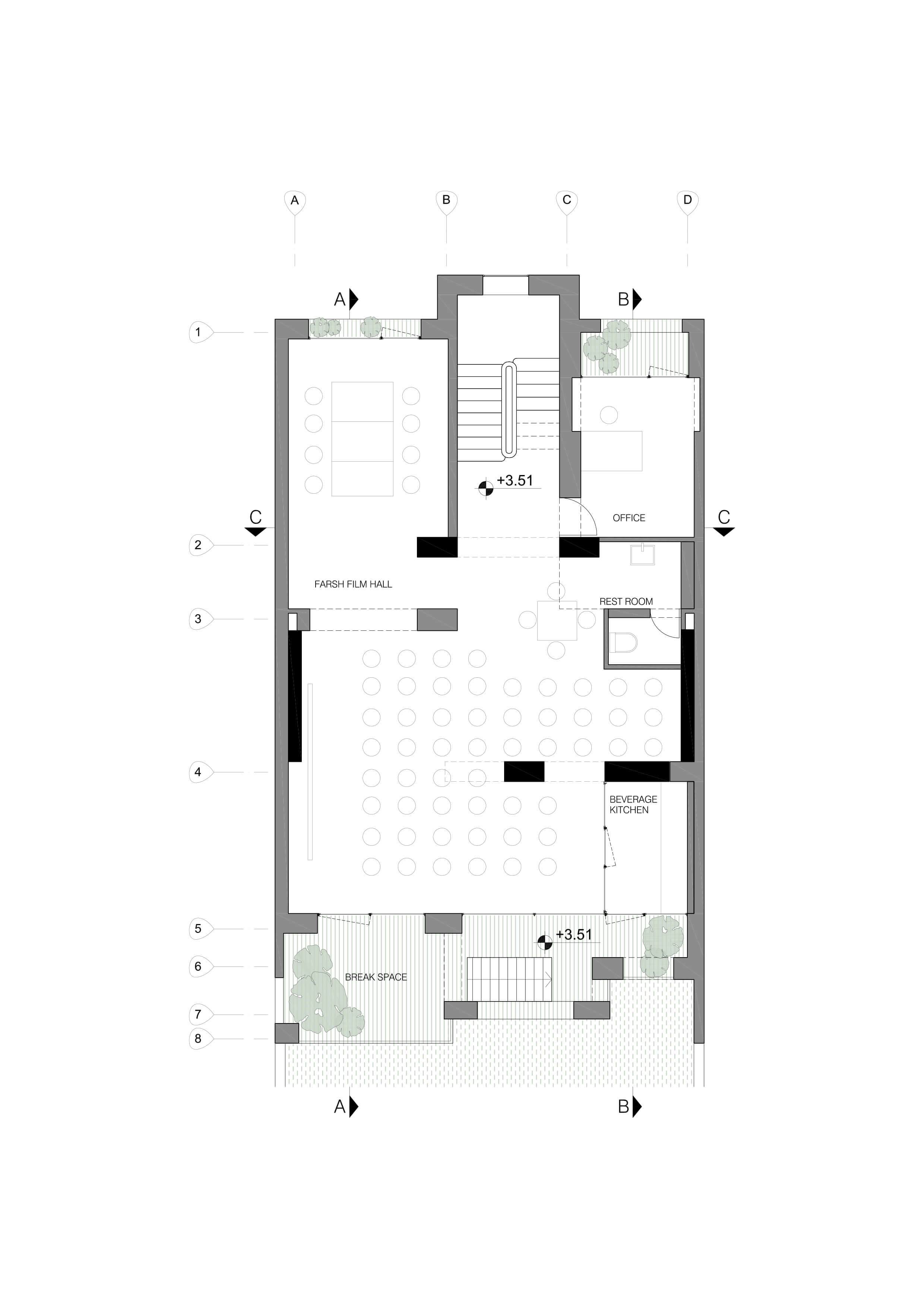 Farsh Film Studio / ZAV Architects