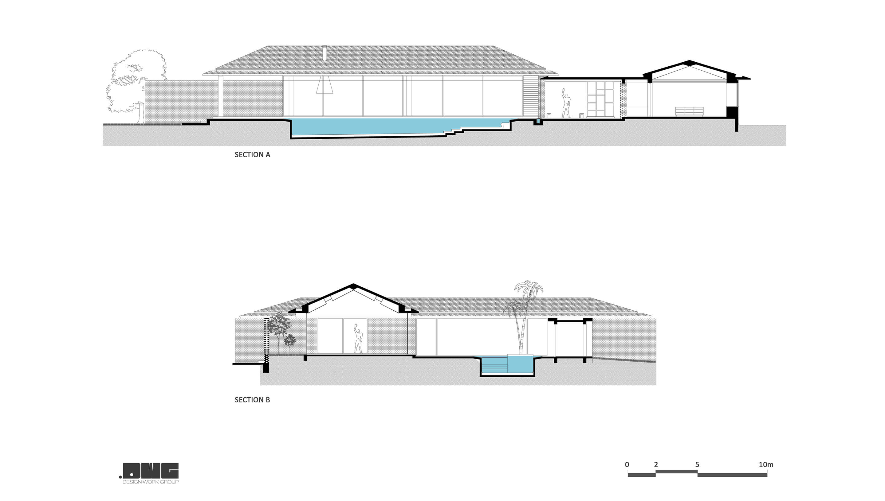 Tropical House Urveel / Design Work Group